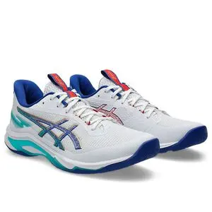 Asics Netburner Ballistic Ff 4 Athletic Sneakers - White/blue