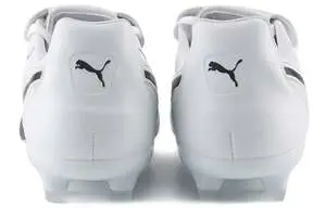 PUMA King Top Fg Soccer Cleats - White/black
