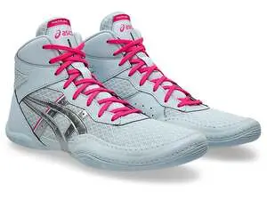 Asics Matflex 7 High-top Sneakers - Grey/pink/silver