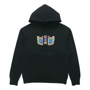 JORDAN Air Chinese New Year Casual Sports Hoodie - Black