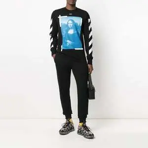 Off-White Mona Lisa Long-sleeve T-shirt