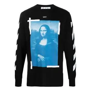 Off-White Mona Lisa Long-sleeve T-shirt - Black