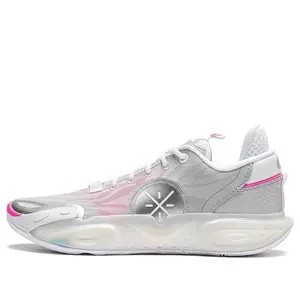 LI-NING Li-Ning Wade All City "Silver Pink" ABAU023-10 Athletic Sneakers Silver/white/pink