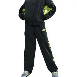 Nike X Patta Track Pants Asia Sizing 'black Cyber