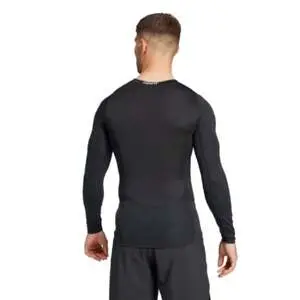 Adidas Techfit Compression Training Long Sleeve T-shirt - Black