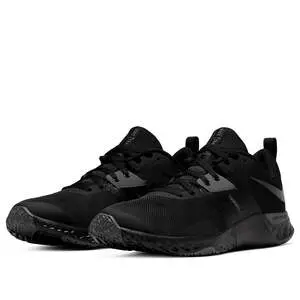 Nike Renew Retaliation Tr Anthracite Athletic Sneakers - Black