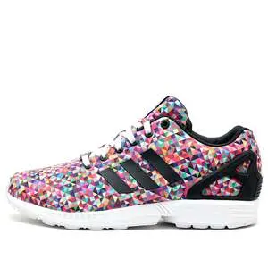 Adidas Adidas ZX Flux Prism Low Top Sneakers Black/black/white