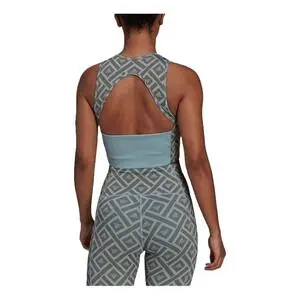 Adidas Hyperglam Training Graphic Cropped Top