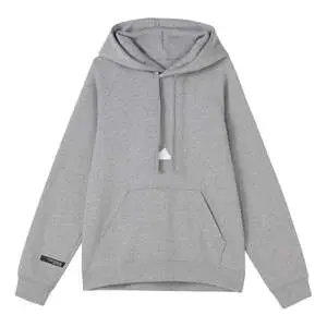 Adidas Hooded Long Sleeve Pullover With Logo Detail