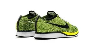 Nike Flyknit Racer 'volt' Sneakers - Volt/black-sequoia