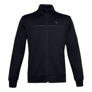 Under Armour Project Rock Zip-up Track Jacket - Black