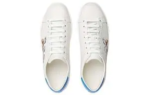 Gucci X Disney Ace Leather Sneakers - White/blue