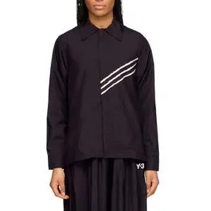 Adidas Y-3 Raw Edge 3 Stripes Shirt