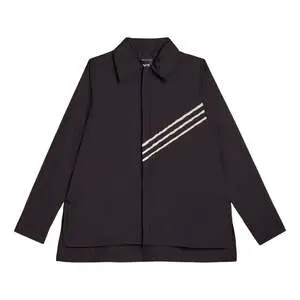 Adidas Y-3 Raw Edge 3 Stripes Shirt - Black