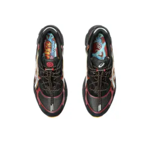 Asics X Naruto Shippuden Gel-nyc 'naruto Uzumaki' Sneakers - Black/pure Silver