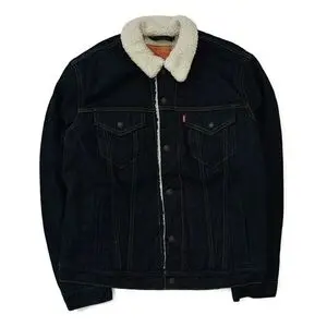 LEVI'S Levi's Sherpa Trucker Jacket Navy