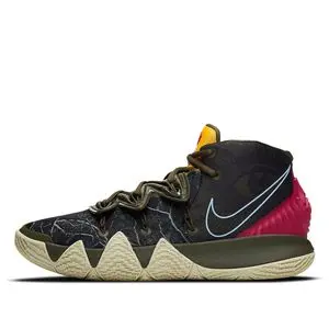Nike Kyrie Hybrid S2 Ep "what The Camo" High Top Sneakers - Greenred