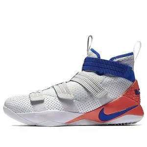 Nike Nike LeBron Soldier 11 'Ultramarine' High Top Athletic Sneakers White/blue/red