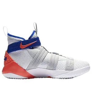 Nike Lebron Soldier 11 'ultramarine' High Top Athletic Sneakers - White/blue/red