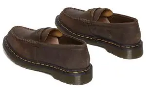 Dr. Martens Penton Crazy Horse Loafers - Tan