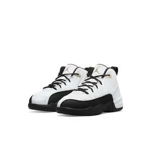 JORDAN 12 Retro "royalty" High Top Sneakers - White/black/gold