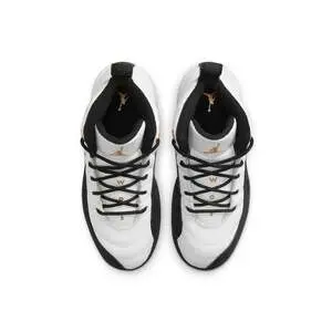 JORDAN 12 Retro "royalty" High Top Sneakers - White/black/gold