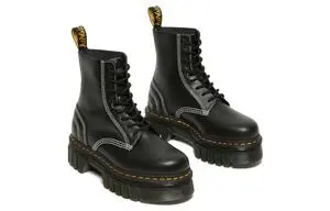 Dr. Martens Audrick Leather Platform Boots