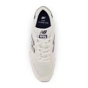 NEW BALANCE 996 "ivory Navy" Sneakers - White/navy
