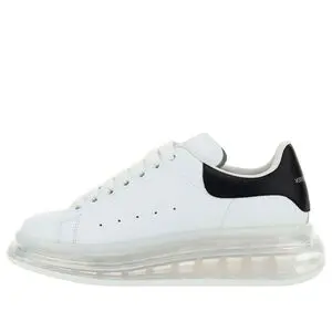 Alexander McQueen Oversized Transparent Sole Sneaker - White/black