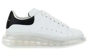 Alexander McQueen Oversized Transparent Sole Sneaker - White/black