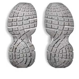 Balenciaga 3xl Extreme Laces Sneakers - Silver