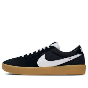 Nike Bruin React Sb Gum Sole Sneakers - Black