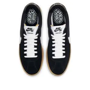 Nike Bruin React Sb Gum Sole Sneakers - Black