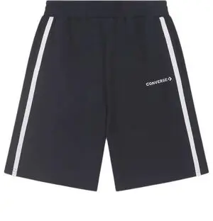 CONVERSE Cotton Shorts - Black