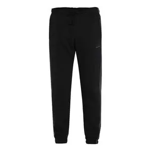 Nike Fleece Lined Knit Casual Sports Pants - Black