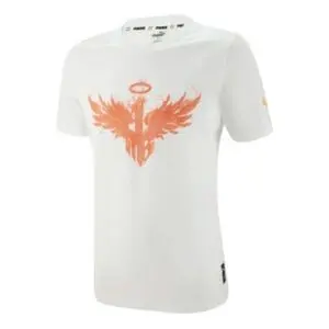 PUMA X Lamelo Ball T-shirt 'white - White/orange