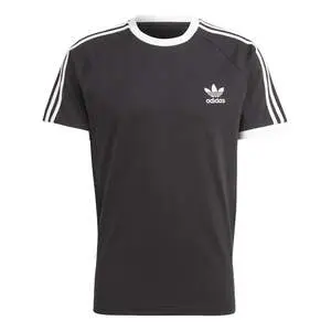 Adidas Originals Adicolor Classics 3-stripes Tee 'black - Black/white