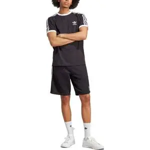 Adidas Originals Adicolor Classics 3-stripes Tee 'black - Black/white