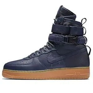 Nike Nike Air Force 1 High Top Sneakers Midnight Navy/gum