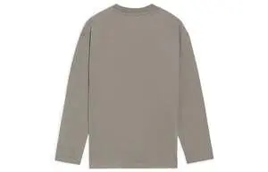 LI-NING Embroidered Loose Round Neck Long Sleeve Top