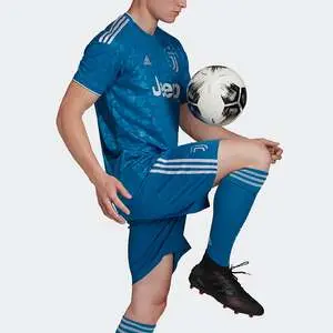 Adidas Juventus 19-20 Away Football Jersey - Blue