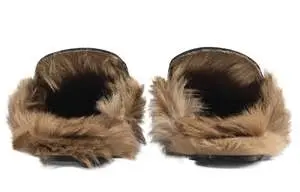 Gucci Princetown Horsebit Fur Lined Slipper