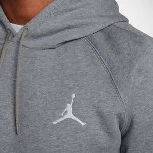 JORDAN Fleece Hoodie - Grey
