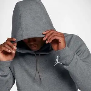 JORDAN Fleece Hoodie - Grey