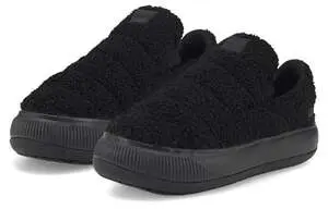 PUMA Suede Mayu Slip-on Teddy Sneakers