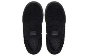 PUMA Suede Mayu Slip-on Teddy Sneakers - Black