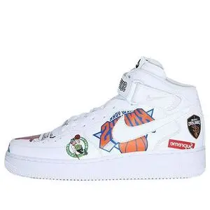 Nike X Supreme X Nba Air Force 1 Mid '07 - White