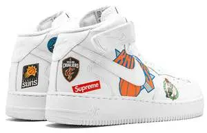 Nike X Supreme X Nba Air Force 1 Mid '07