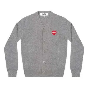 Play Comme Des Garcon X Invader Cardigan