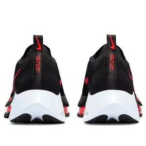 Nike Zoom Tempo Next% Flyknit Athletic Sneakers - Black/red